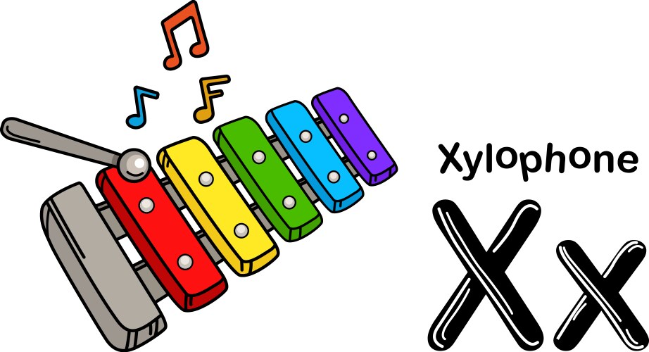 X Is For Xylophone Bigjigs Rainbow Xylophone | The Kid Collective