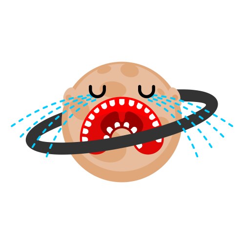Crying Planet Cartoon Vector Images (over 210)