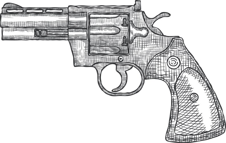 Gun Sketch Vector Images (over 5,400)