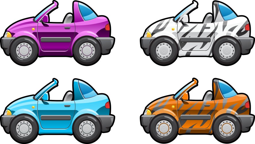 Roadster and targa Royalty Free Vector Image - VectorStock