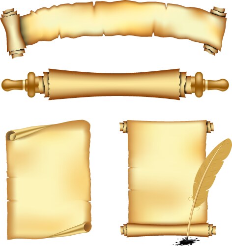 Scroll Royalty Free Vector Image - VectorStock