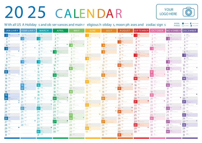 August 2025 Vector Images (over 2,700)