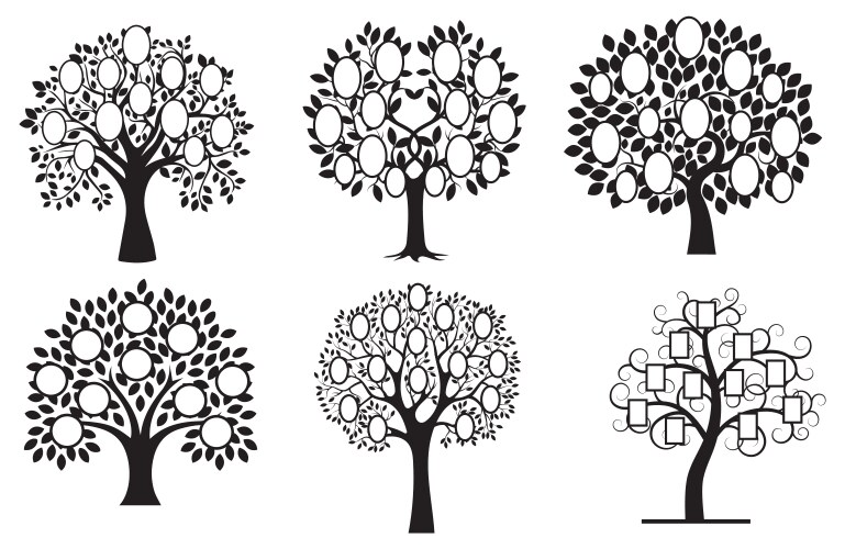 Cartoon Trees Black and White Vector Images (over 23,000)