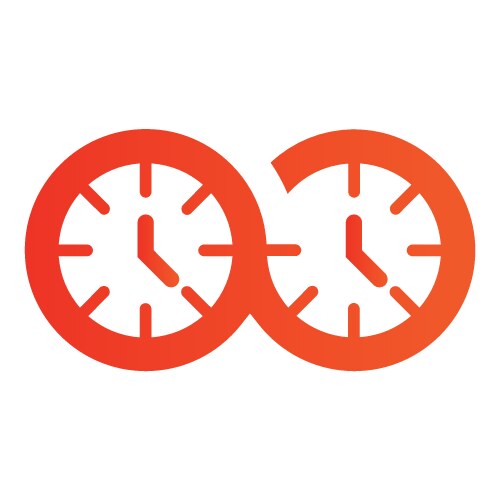 Time logo Royalty Free Vector Image - VectorStock