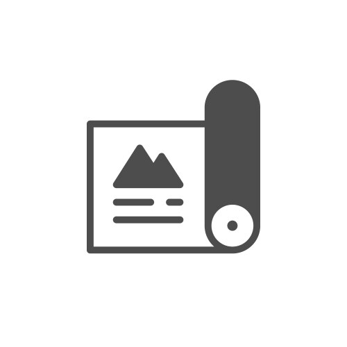 Script roll icon Royalty Free Vector Image - VectorStock