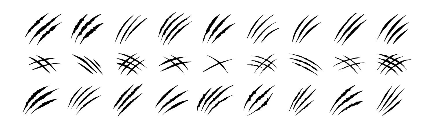 Claw Slash Vector Images (over 1,300)