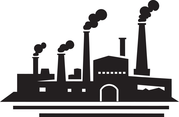 Chemical contamination logo and design reflecting Vector Image