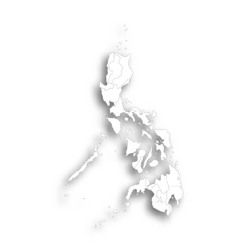 Philippines Map Black and White Vector Images (over 100)