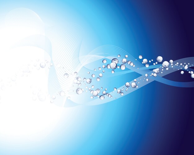 Water background Royalty Free Vector Image - VectorStock