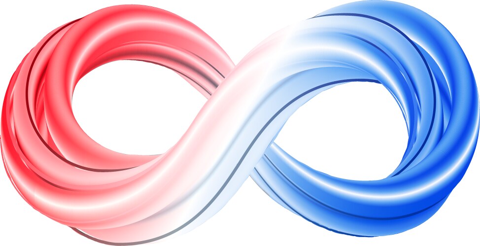 Infinity with red wine Royalty Free Vector Image