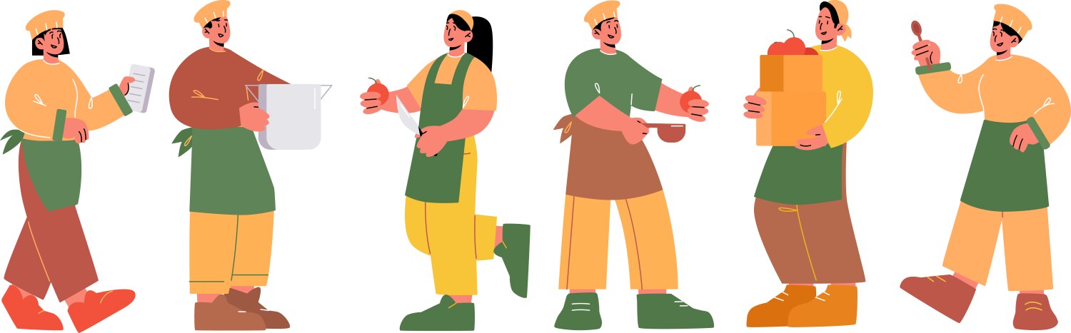 Cartoon Chef Kitchen Vector Images (over 37,000)