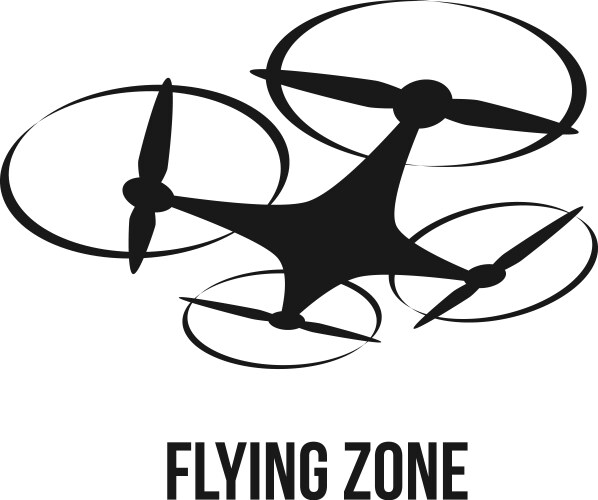 Quadcopter Drone Logo