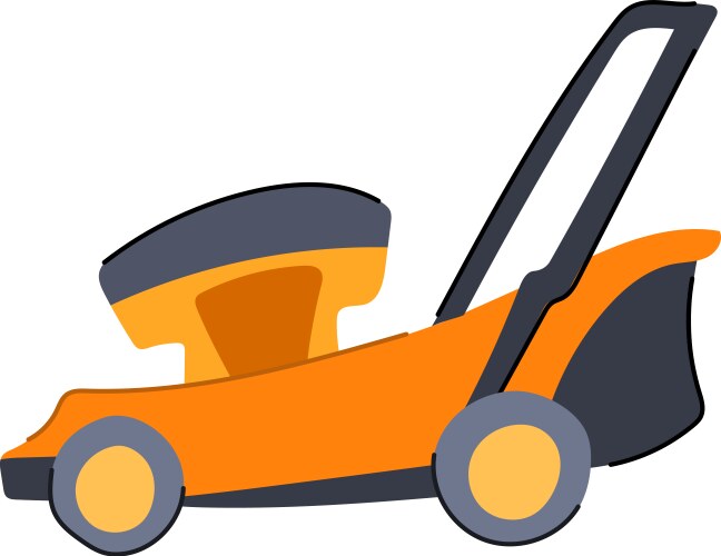 Cartoon Lawn Mower Vector Images (over 1,000)