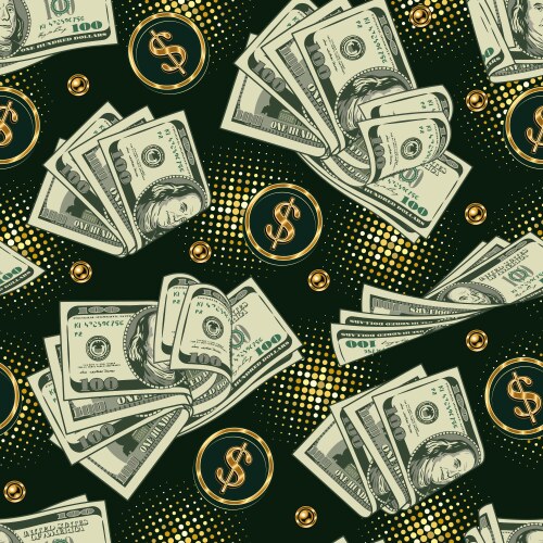 money vector pattern