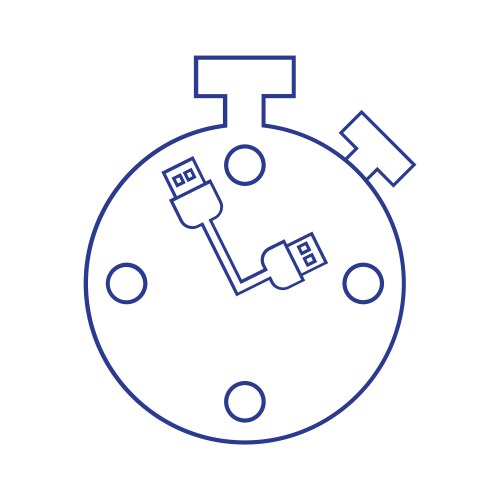 Time logo Royalty Free Vector Image - VectorStock