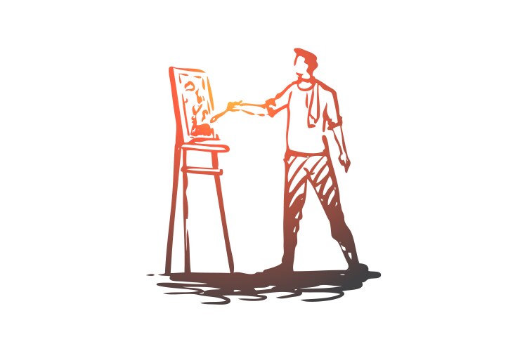 Painter Artist Vector Images (over 40,000)