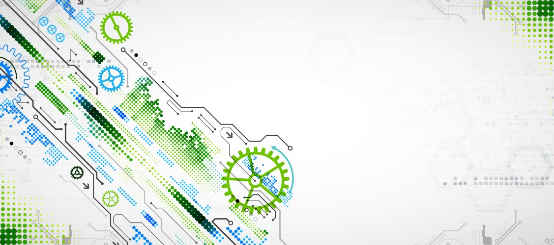 Science horizontal background Royalty Free Vector Image