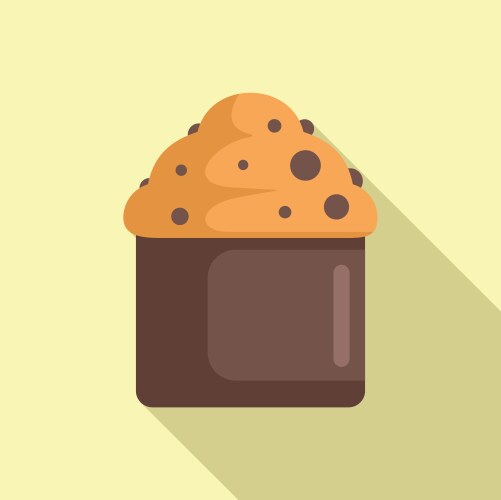 Traditional easter cake with white icing Vector Image