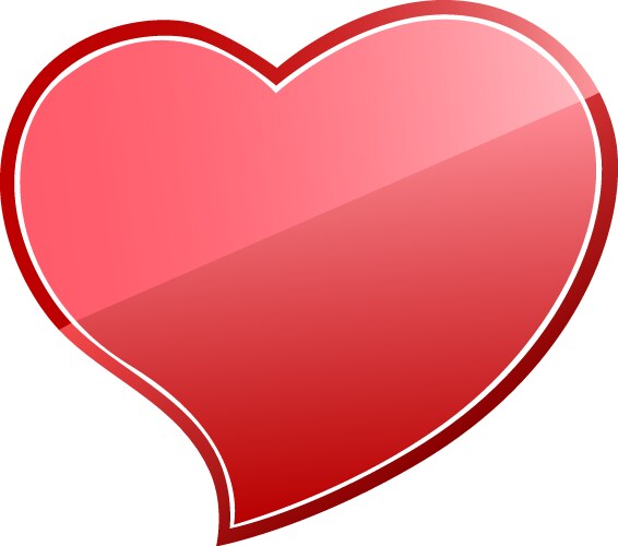 Triangle heart Royalty Free Vector Image - VectorStock