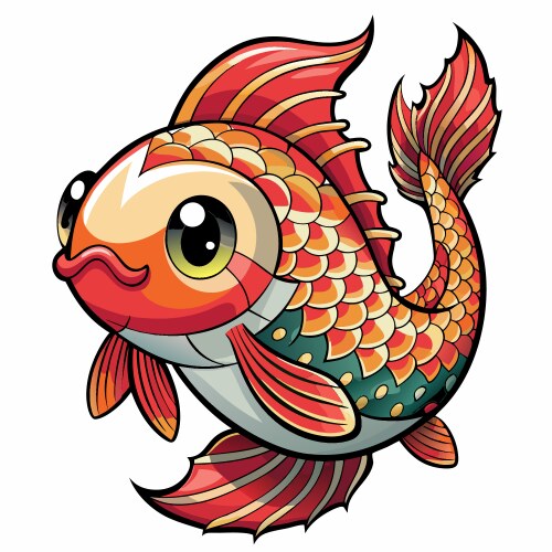 Cartoon Carp Vector Images (over 3,100)