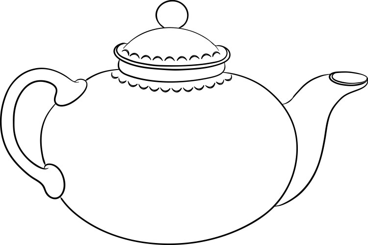 Teapot Outline Vector Images (over 14,000)