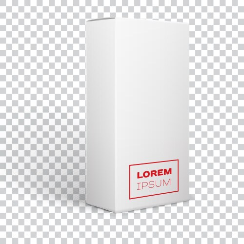 Top view open box Royalty Free Vector Image - VectorStock