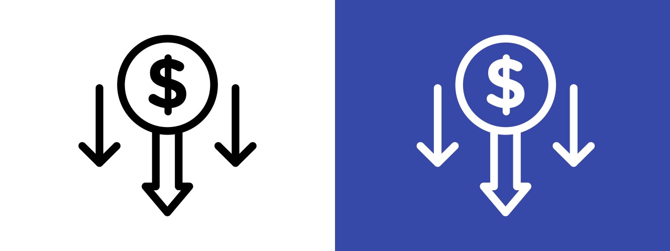 Cost Reduction Symbol Vector Images (over 4,000)