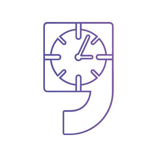 Time logo Royalty Free Vector Image - VectorStock