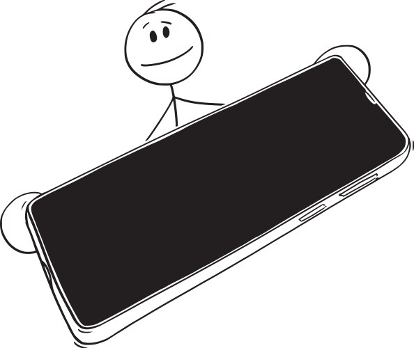 Stickman Phone Vector Images (over 240)