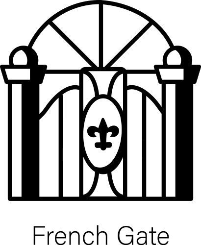 India gate Royalty Free Vector Image - VectorStock