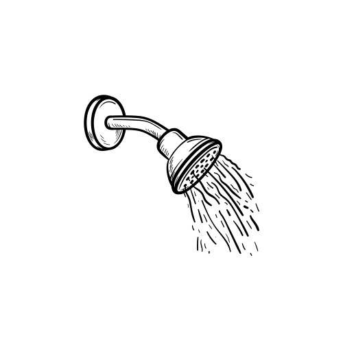 Bathroom shower Vector Images & Graphics for Commercial Use | VectorStock