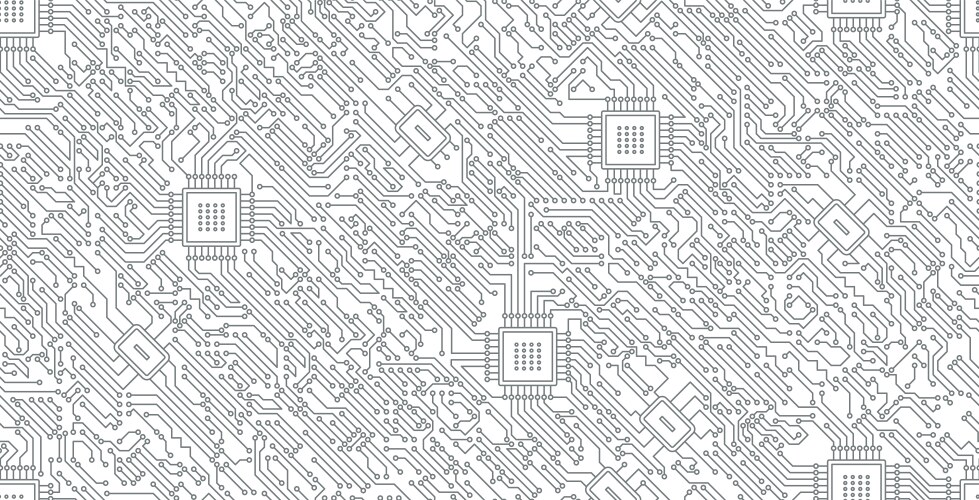 Technology motherboard pattern Royalty Free Vector Image