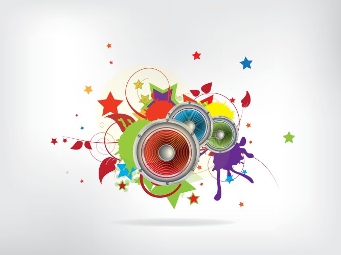 Abstract education background growth flower Vector Image