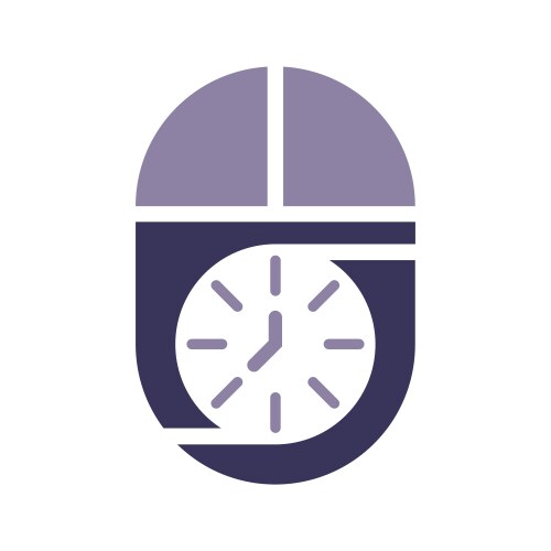 Time logo Royalty Free Vector Image - VectorStock