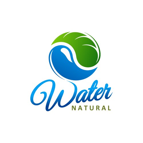 Water symbol Royalty Free Vector Image - VectorStock