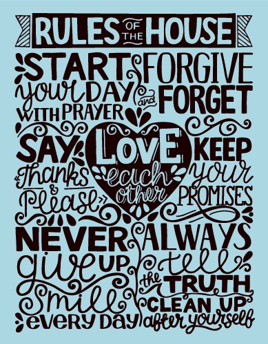 House Rules Vector Images (over 1,000)