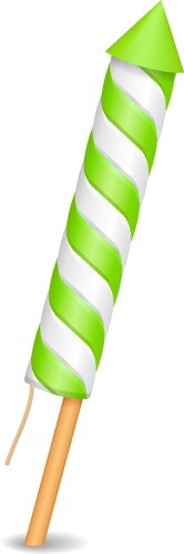 Firework rockets Royalty Free Vector Image - VectorStock