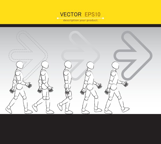 Walking Vector Images (over 210,000)