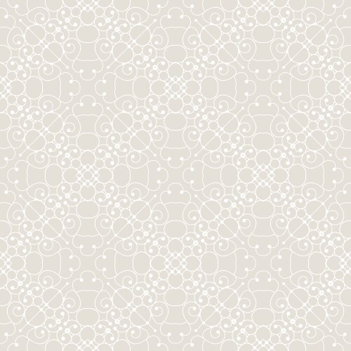 Elegant white seamless pattern design Royalty Free Vector