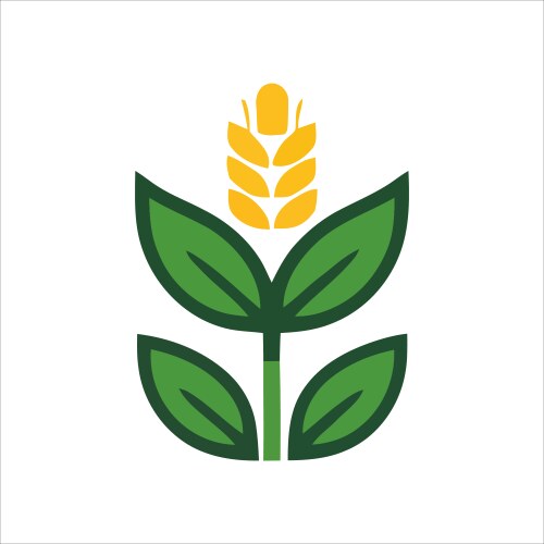 Clean and earthy logos Royalty Free Vector Image