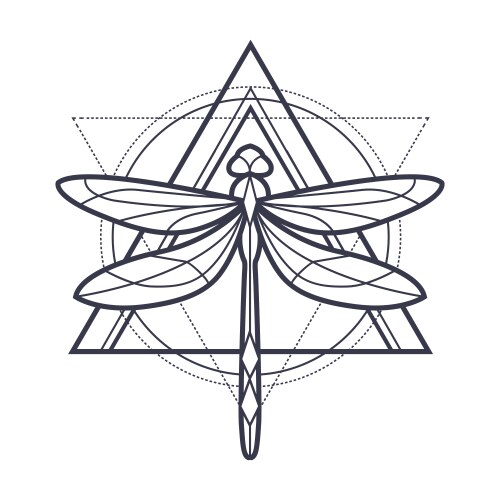 Dragonfly Line Art Vector Images (over 3,100)