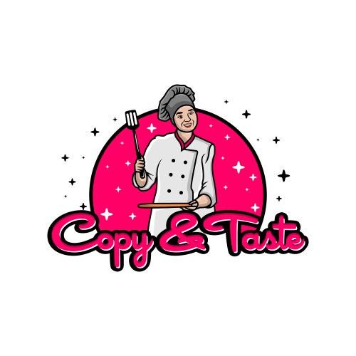 Woman cooking logo Royalty Free Vector Image - VectorStock