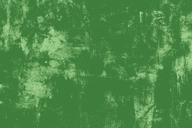 Green grunge texture background with scratches Vector Image