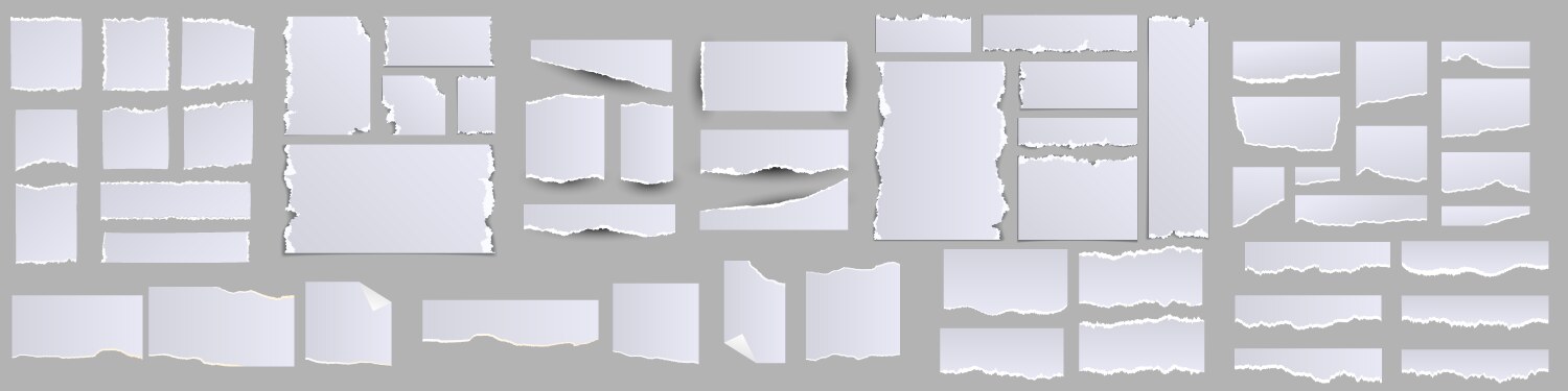 Torn Newspaper Vector Images (over 1,900)