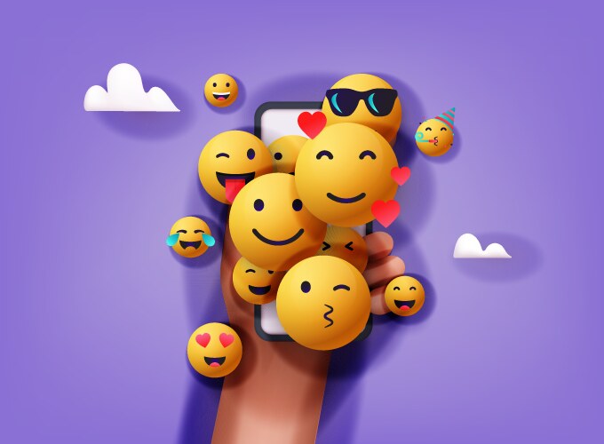 Smart Emoji Emoticon Vector Images (over 1,100)
