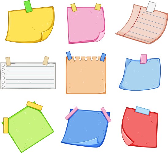 Cartoon Notes Vector Images (over 58,000)