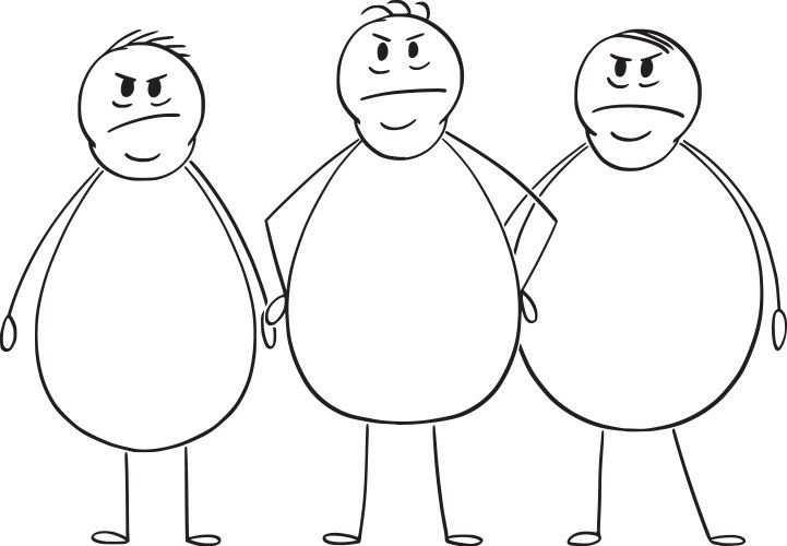 Stick Figure Fat Man Vector Images (over 180)