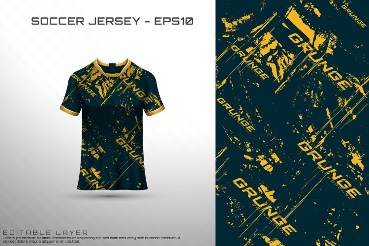 Sports pattern sublimation jersey design Vector Image