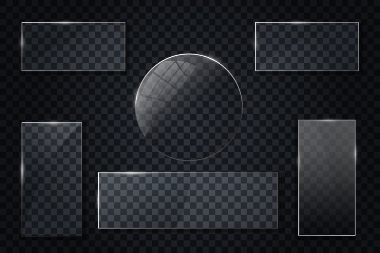 Texture Clear Glass Panel Vector Images (over 980)