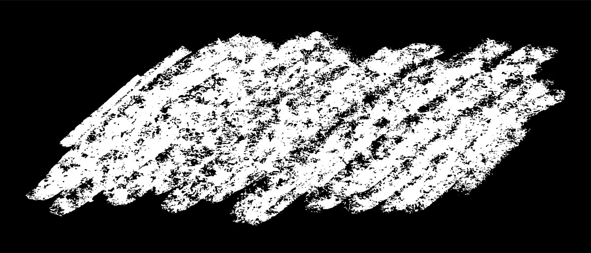 Scribble hand drawn stain in chalk Royalty Free Vector Image